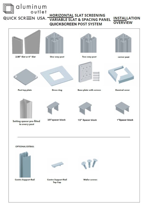 Instruction Guides - Quickscreen USA