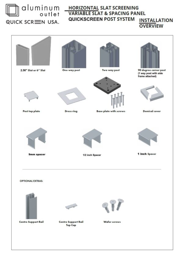 Instruction Guides - Quickscreen USA
