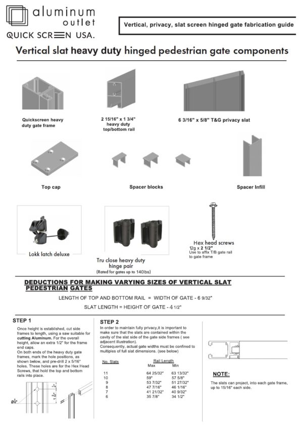 Instruction Guides - Quickscreen USA
