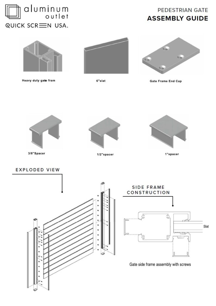 Instruction Guides - Quickscreen USA