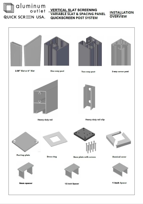 Instruction Guides - Quickscreen USA
